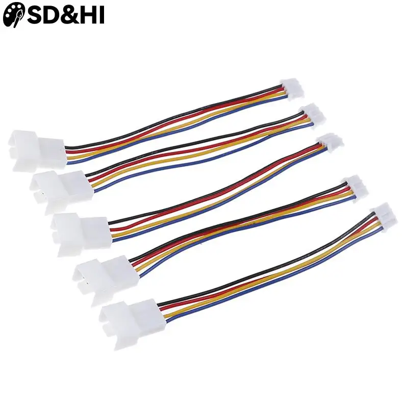 2Pcs-Universal-small-4-Pin-to-3pin-4pin-fan-PWM-connector-extension ...