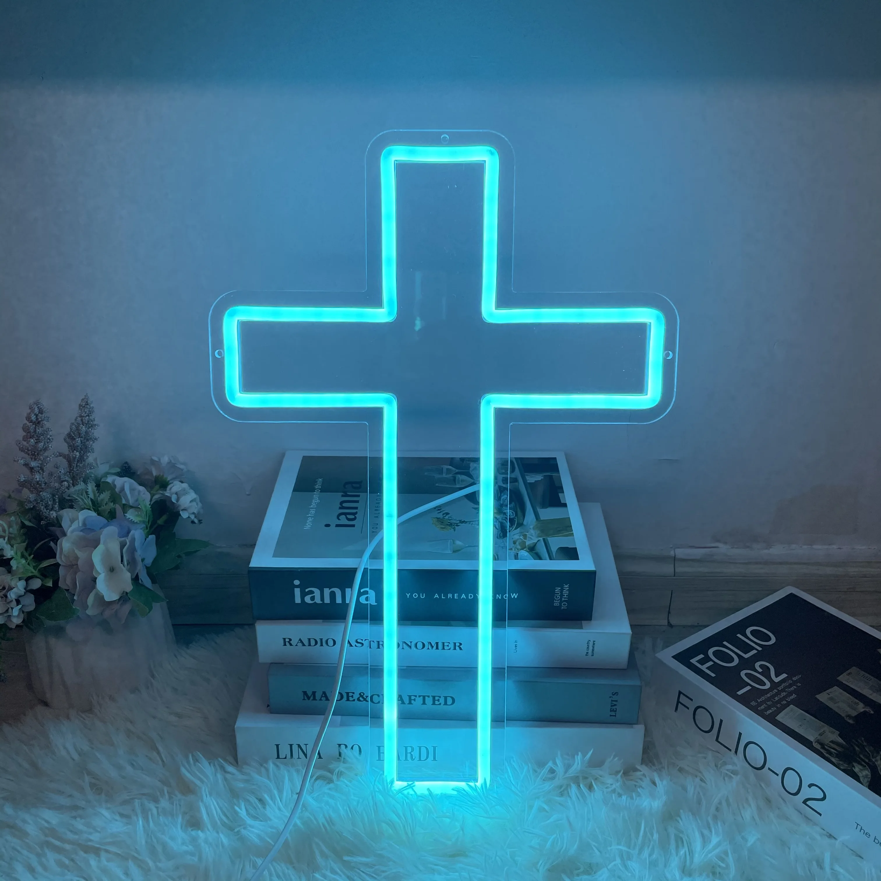 Light Blue Cross