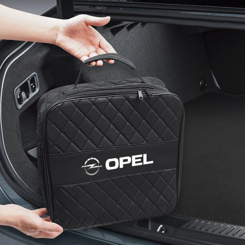 NEV Car Charging Gun Storage Box Trunk Organizer Tool For Opel Insignia ...