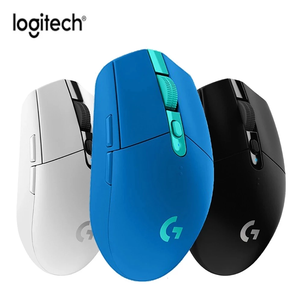 Logitech G304 LIGHTSPEED 무선 게이밍 마우스, 12000DPI, 조정 가능한 광학 블루투스 마우스, Logi ...