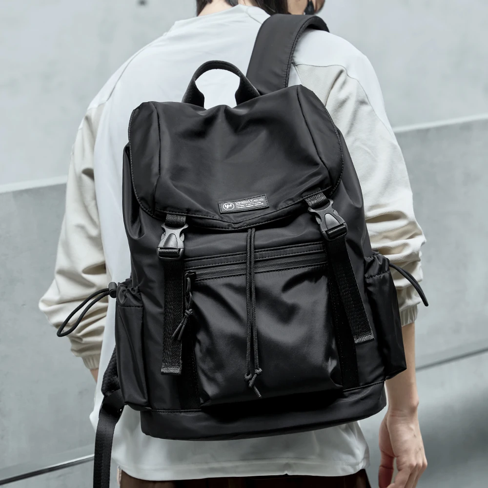 Japanese-Flap-Backpack-for-Men-Fashion-Drawstring-Backpack-Fit-15-6 ...