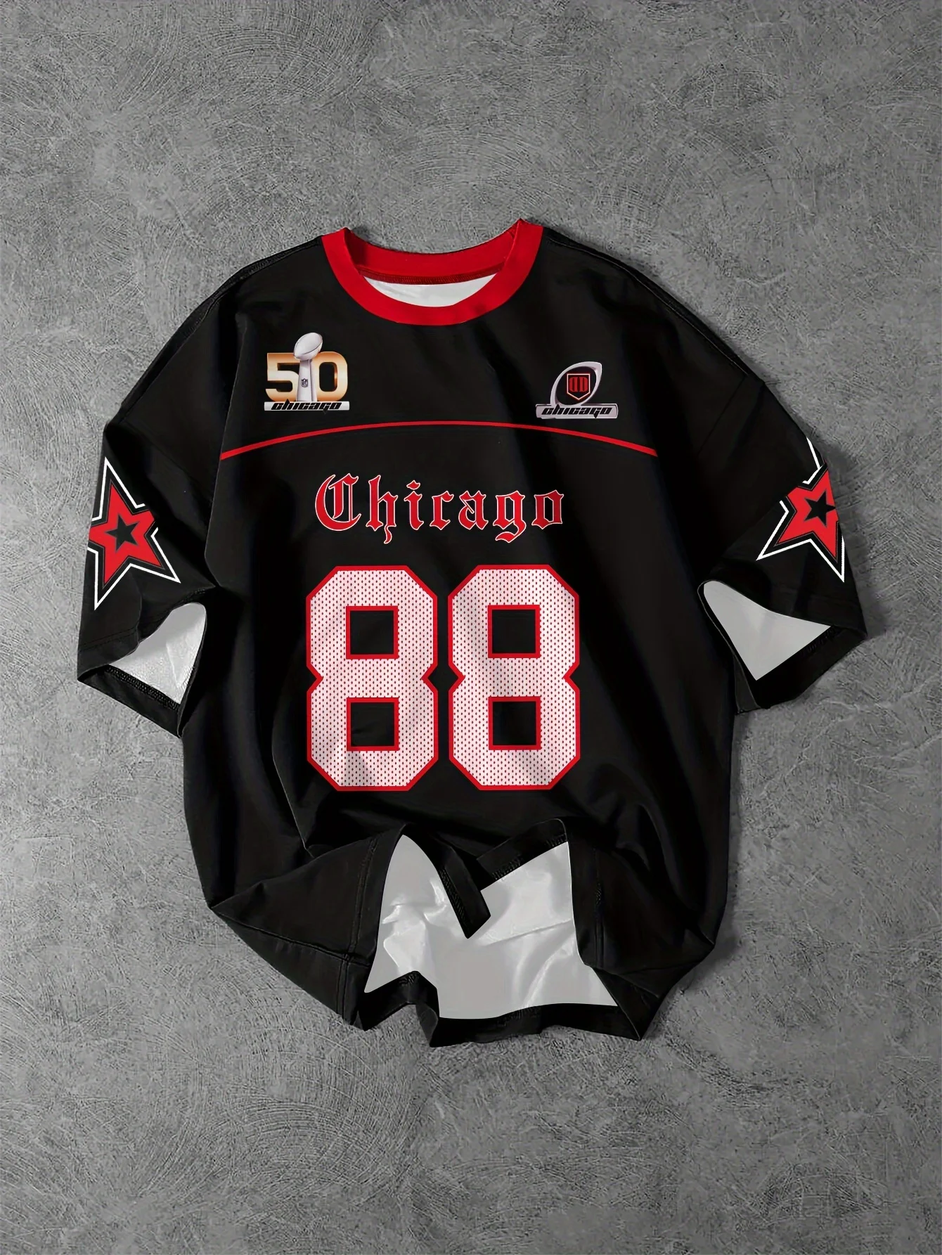 Camiseta-de-manga-corta-de-Chicago-para-hombre-y-mujer-camisa-informal ...