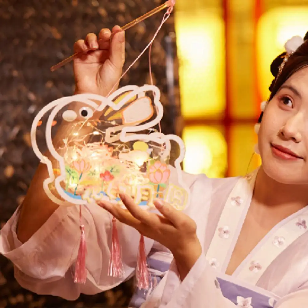 Handmade-Lantern-Cute-Rabbit-Lantern-Lightweight-Hanging-Ornament-Safe ...