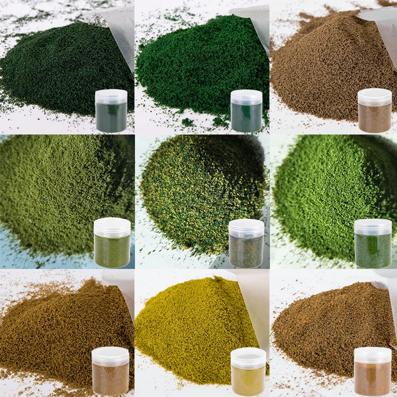 50ml/bottle Simulation Sponge Terrain Grass Powder Materials For Ho ...