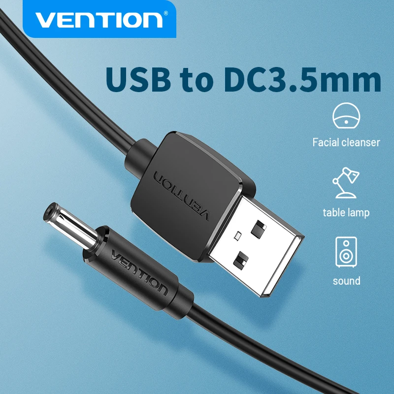 Vention Usb To Dc 3.5mm Charging Cable Usb A Male To 3.5 Jack Connector ...