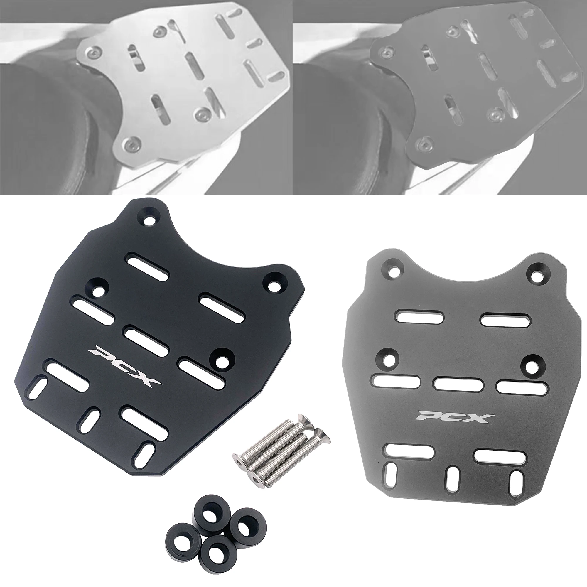 Motorcycle-Bracket-Board-Tail-Rack-Top-Box-Case-Rear-Luggage-Rack-For ...