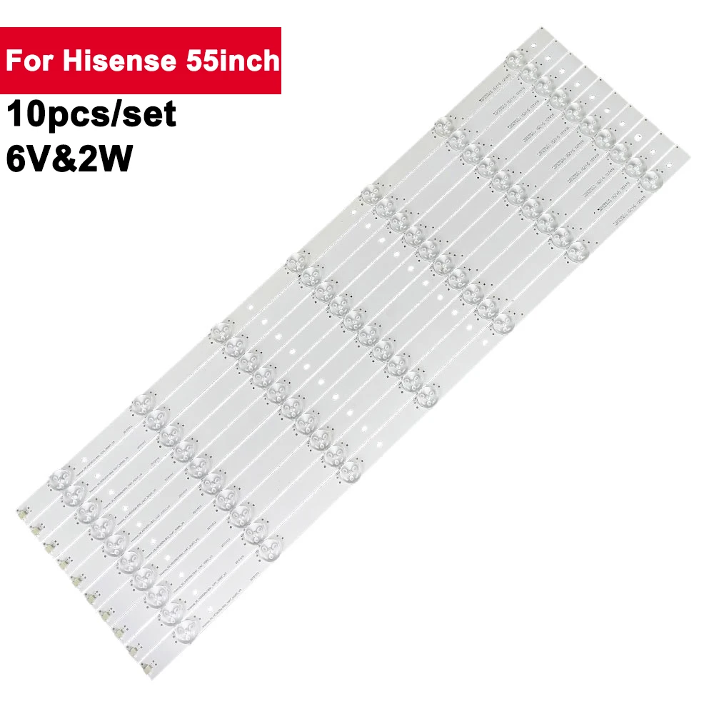 560mm-6V-LED-Tv-Backlight-Strip-for-Hisense-55inch-HD550DU-B52-10X7 ...