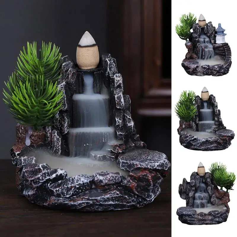 Backflow-Incense-Burner-Resin-Waterfall-Backflow-Incense-Burner-For ...