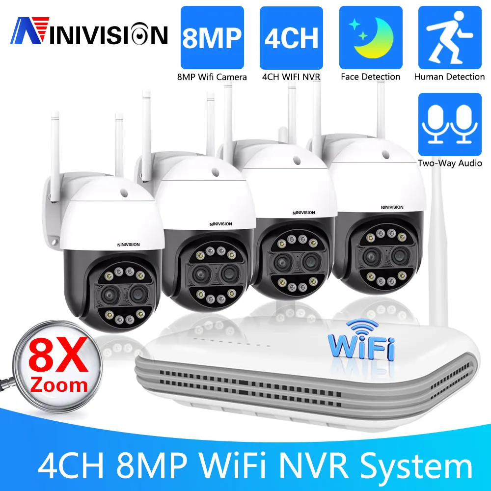8X-Zoom-4K-Wif-CCTV-Camera-Security-System-Kit-4CH-Color-Night-Vision ...
