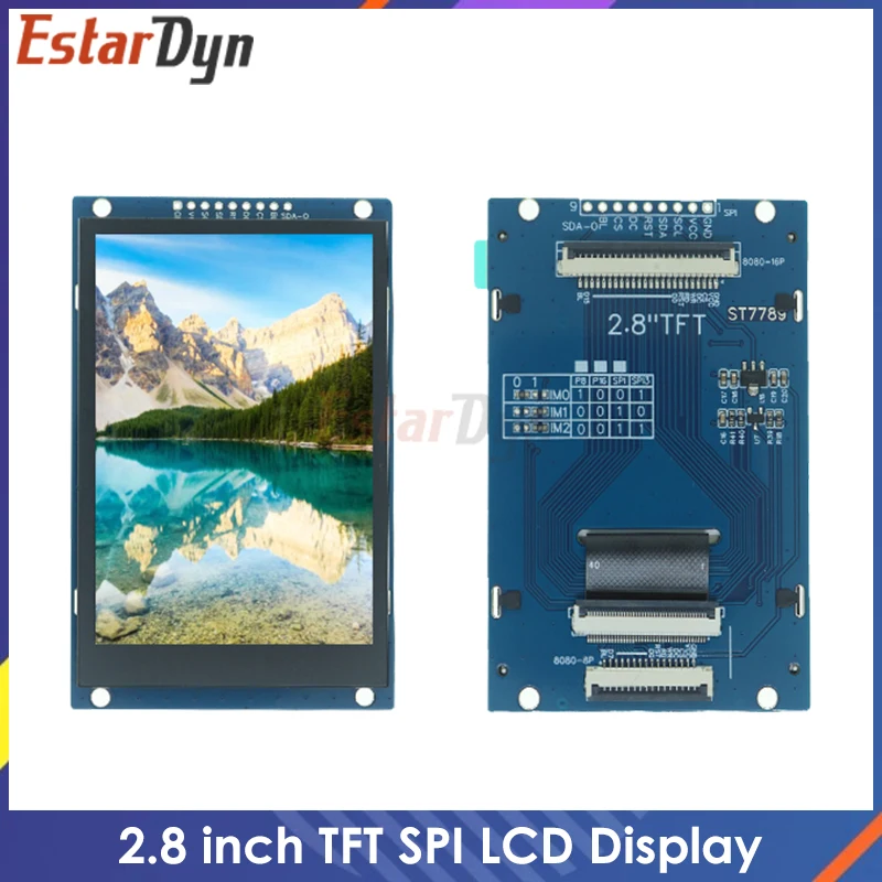 2-8-inch-TFT-LCD-Display-240-320-Drive-ST7789V-Interface-SPI-8-16-Bit ...