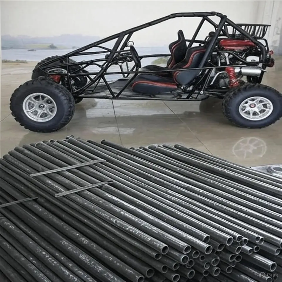 4130 Chromoly Steel Tube 38.1x2x500mm (1.5"*0.078",) Roll Cage Tube ...