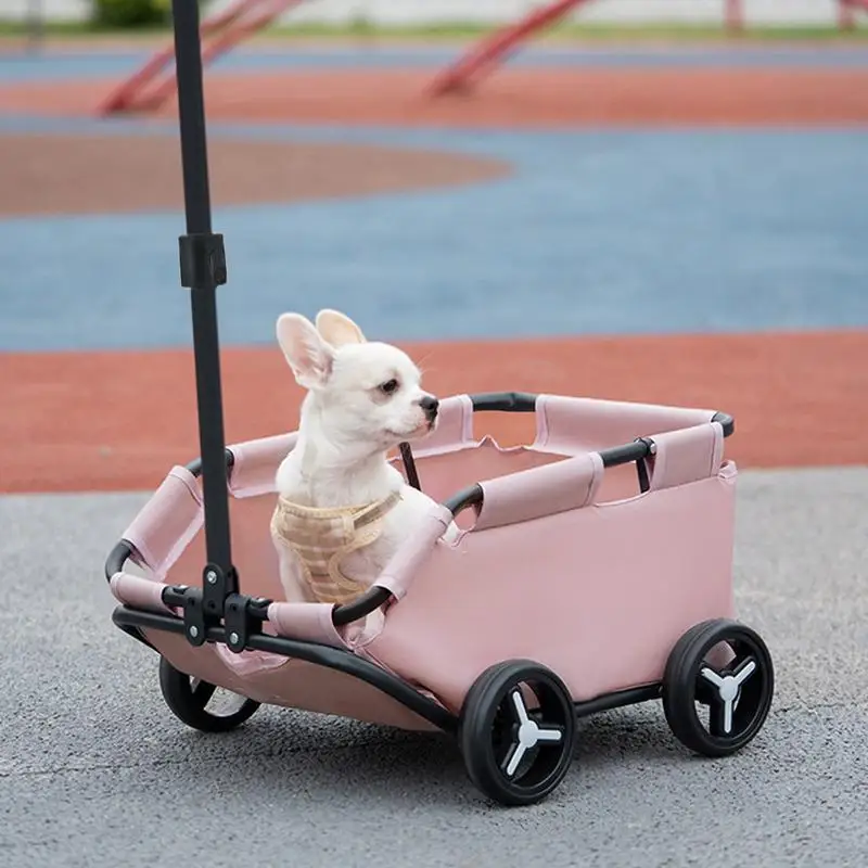 universal-Dog-Stroller-for-Small-Dogs-Rolling-Cat-Carrier-Pet-Carriage ...