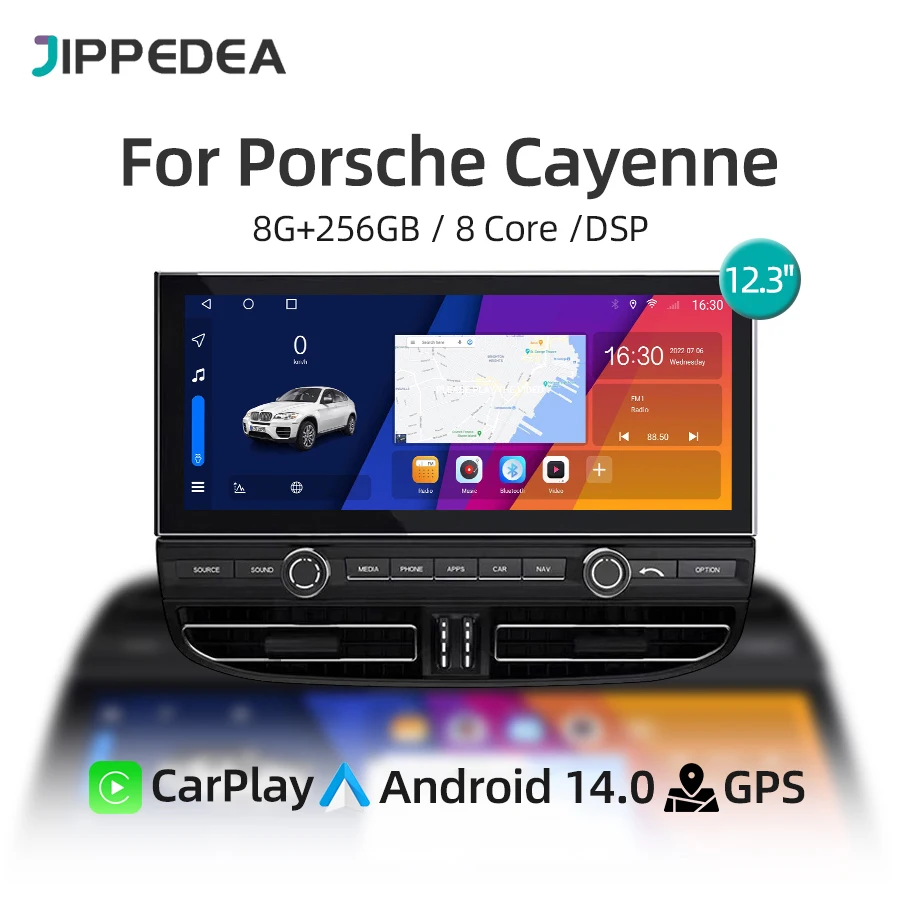 12-3-Android-14-CarPlay-Car-Multimedia-Player-GPS-Navigation-4G-WiFi ...