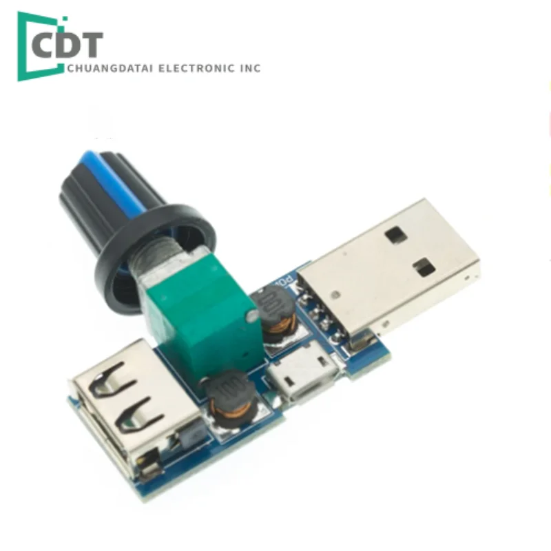 Mini-USB-Fan-Governor-Wind-Speed-Controller-Air-Volume-Regulator ...