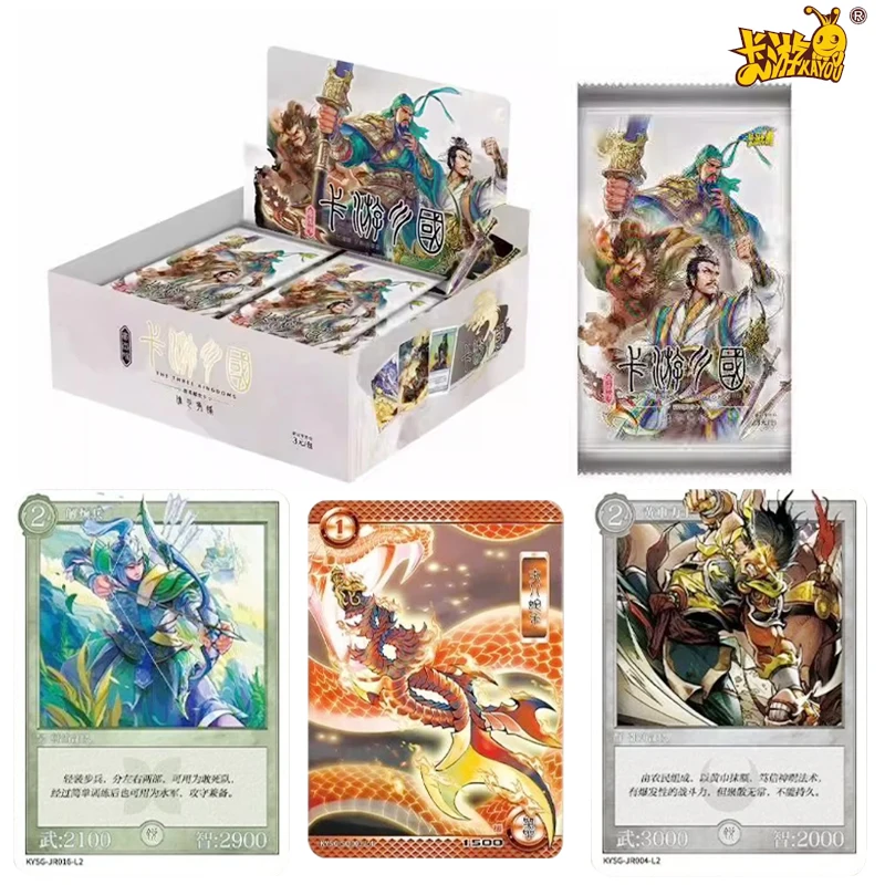 New-Original-KAYOU-Three-Kingdoms-Card-Box-Guan-Yu-Cao-Cao-Zhang-Fei ...