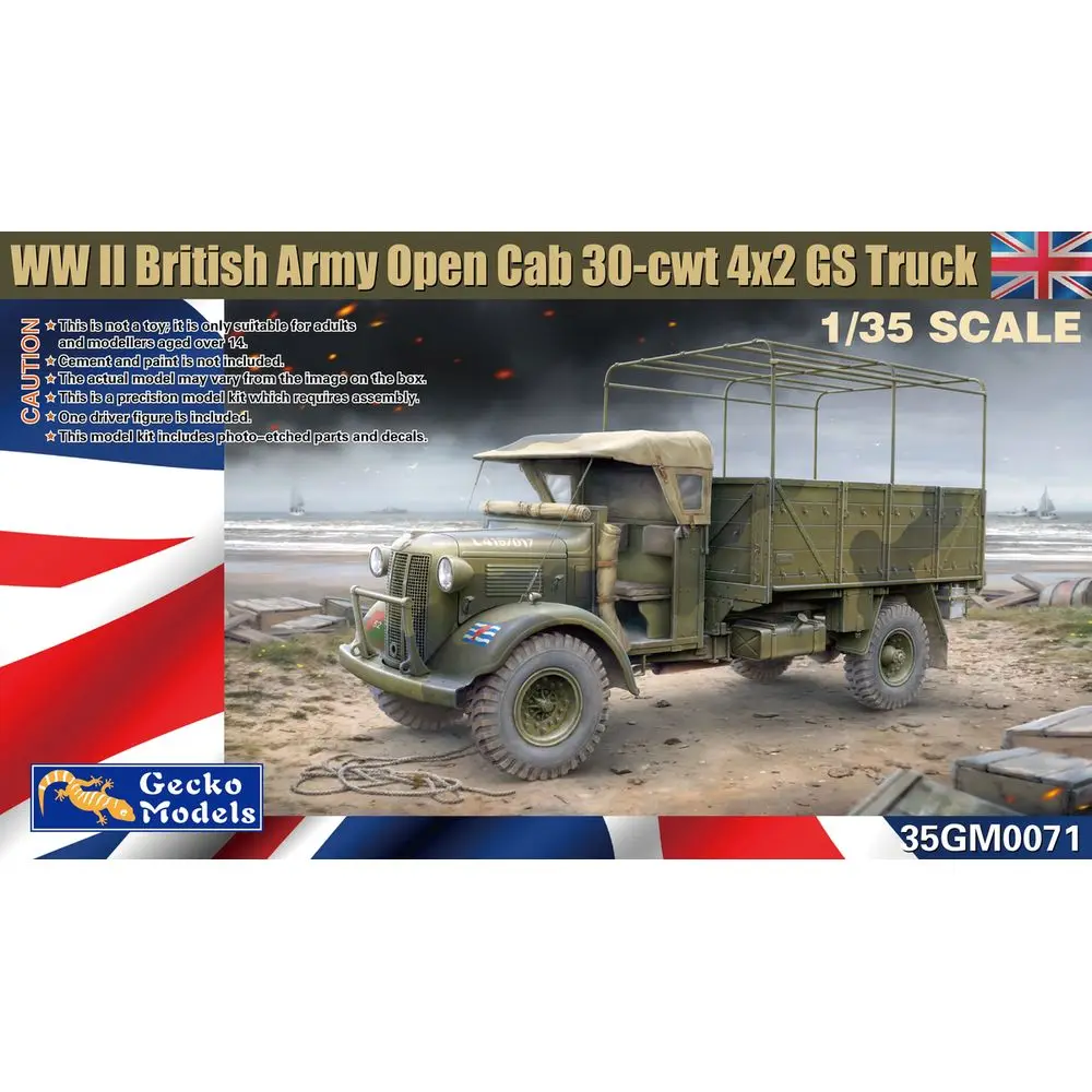 Gecko Models 35GM0071 1/35 WWII British Army Open Cab 30-cwt 4x2 GS ...