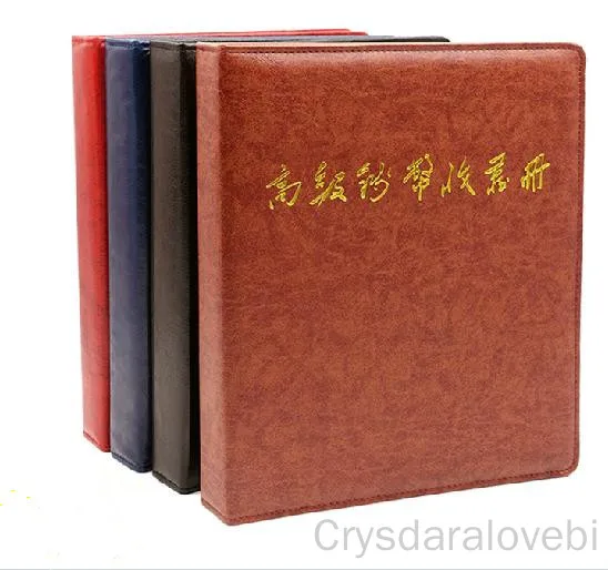 New Quality Home Decoration Leather Coin Album Paper Money Album 45 ...