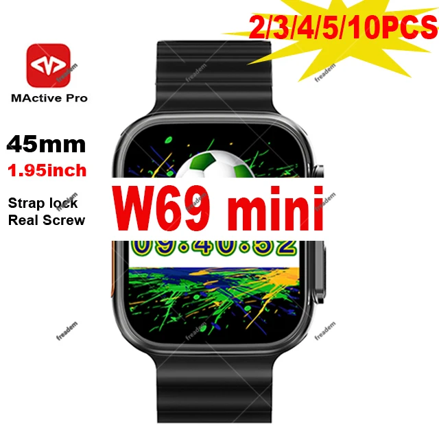 W69-Ultra-Mini-Smart-Watch-Men-Women-45MM-1-95inch-Dail-Call-NFC-Voice ...