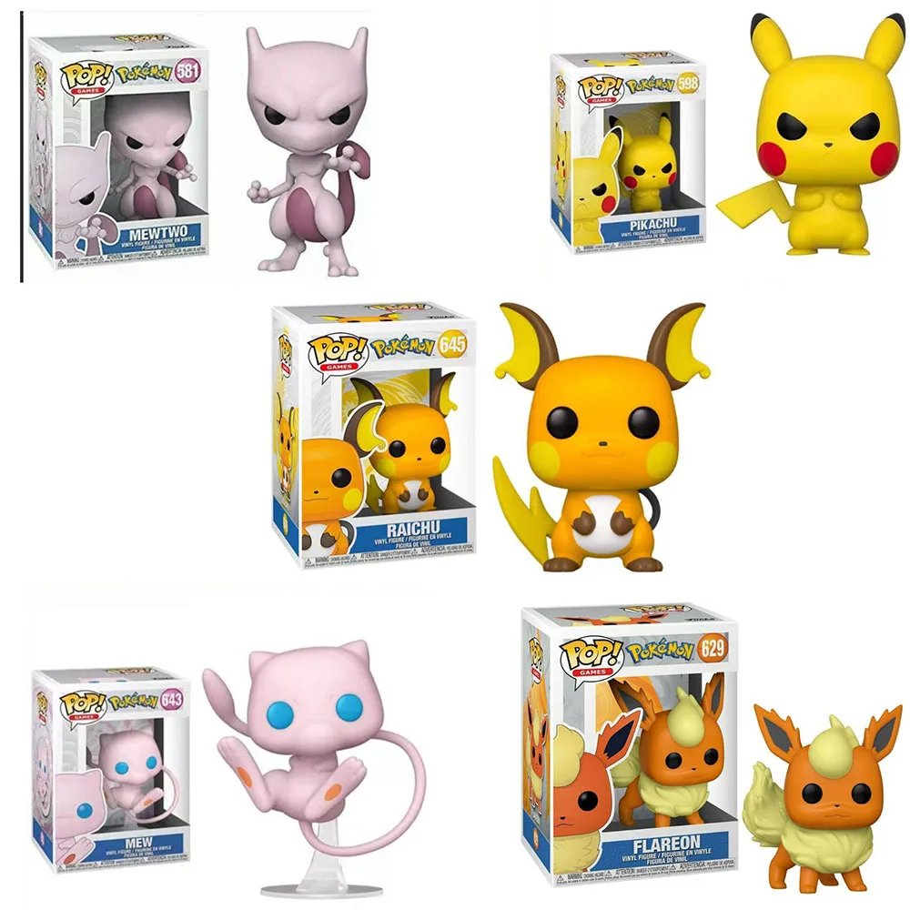 Pokemon-850-model-FUNKO-POP-Pokemon-Anime-Figure-Toys-Pikachu ...