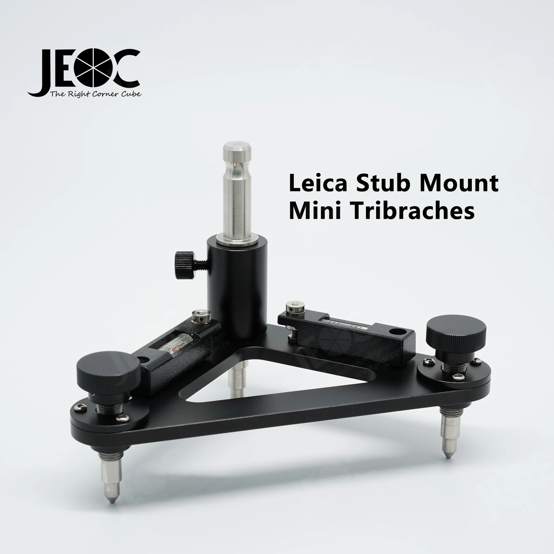Jeoc High Accurate Tribrach With Leica Spigot Mount, Dual Tube Bubble ...