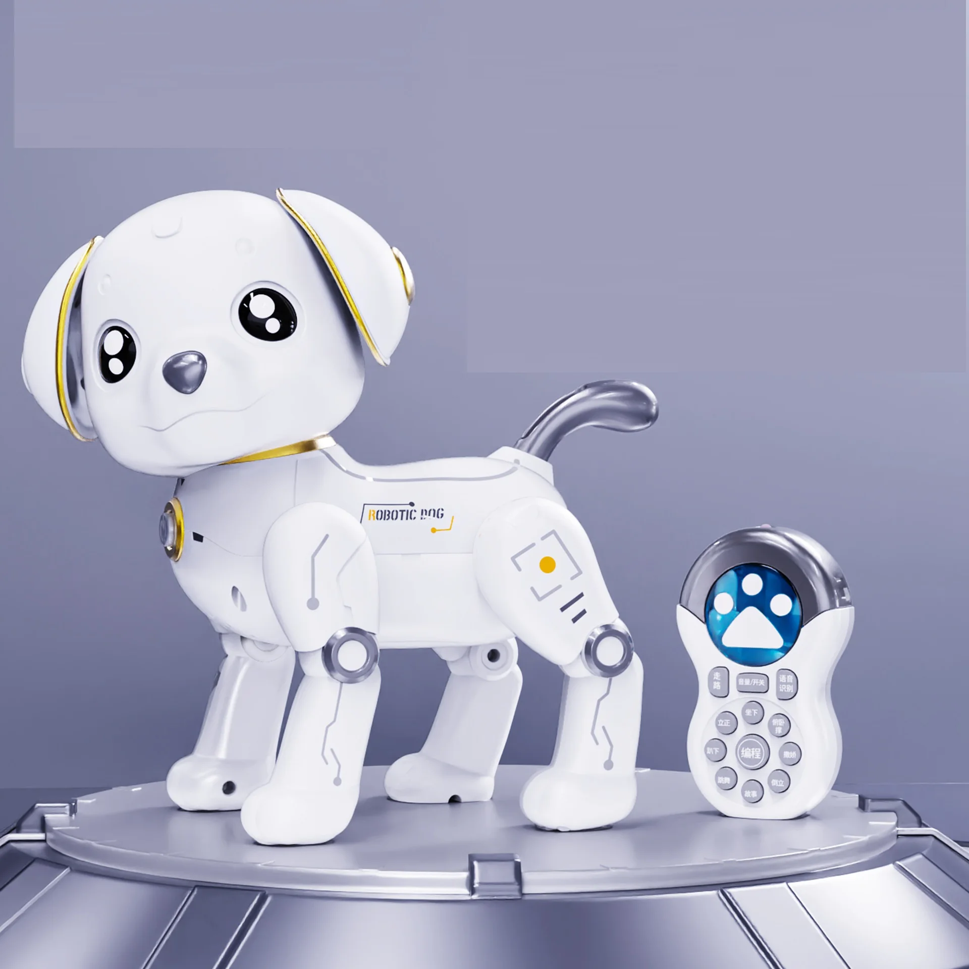 Control-remoto-inteligente-para-perro-Robot-programable-con-funci-n-t ...