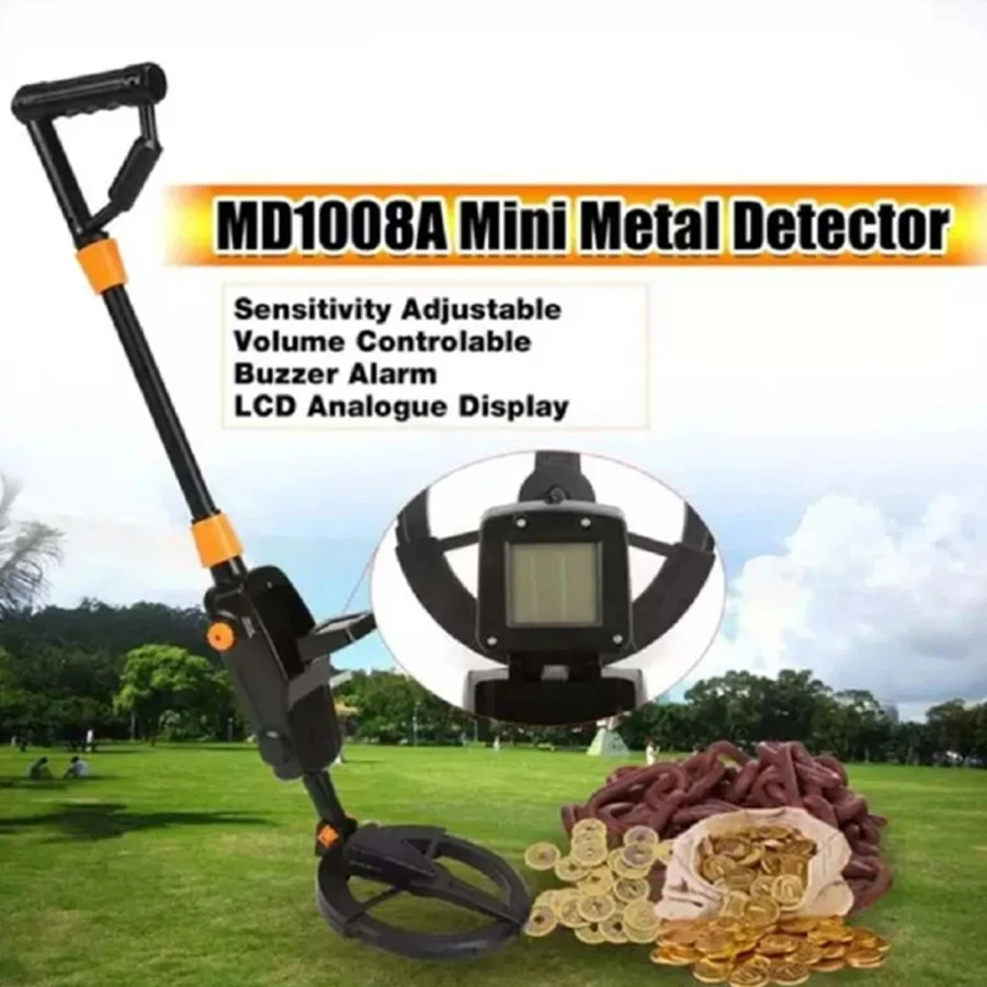 7.4 Inch Waterproof Kid Metal Detectors Gold Detector Lightweight ...