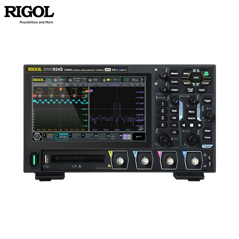 RIGOL-Super-Light-DHO914-914S-924-924S-Oscilloscope-With-Touchscreen ...