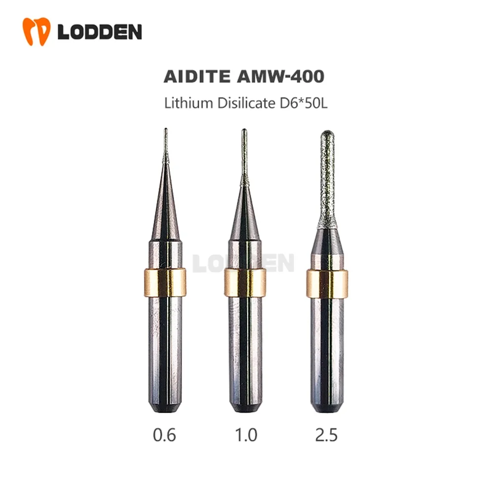 Fresas Aidite AMW-400 AMD-500 AMM-520 disilicato de litio Material de ...