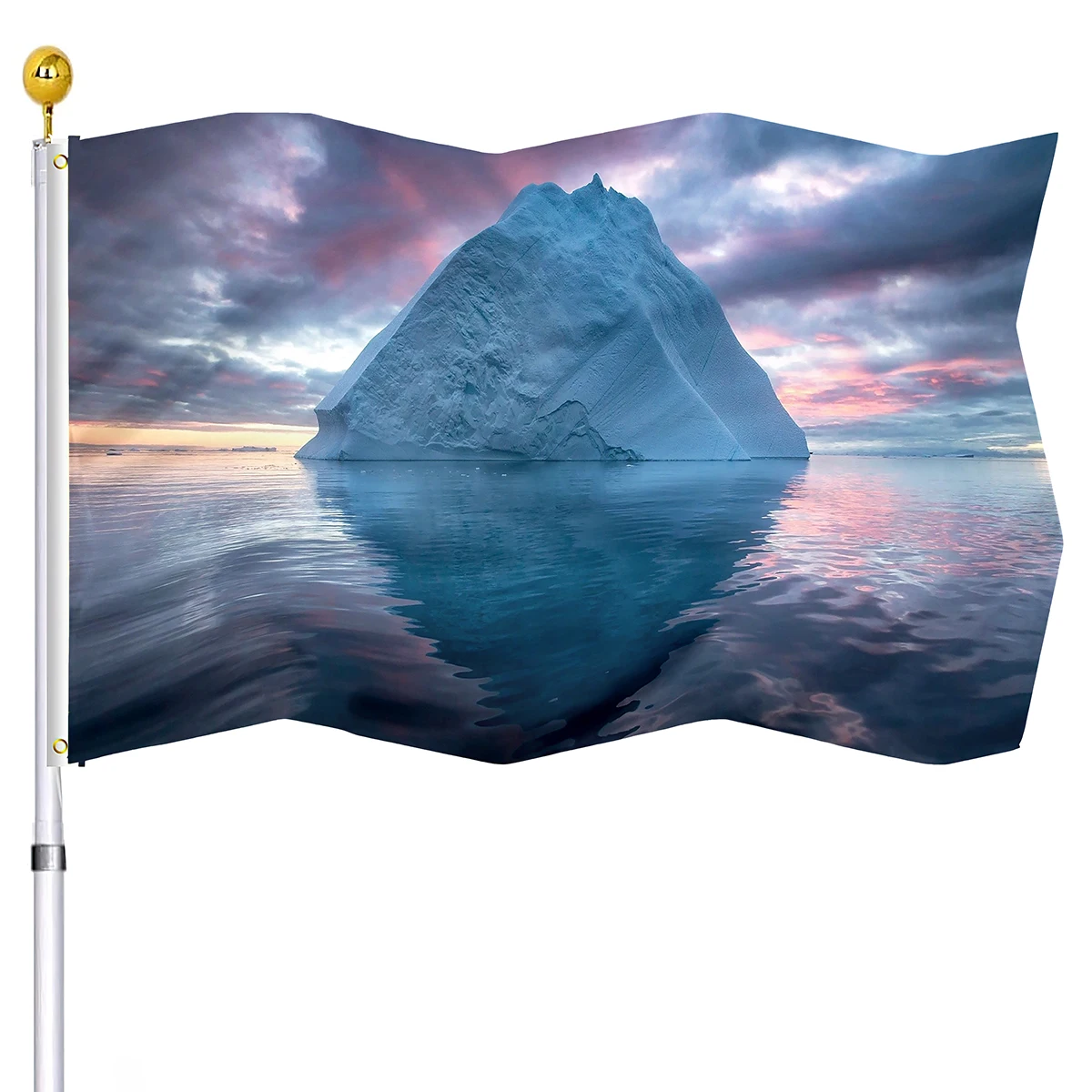 Nature-Landscape-Flag-Antarctic-Iceberg-House-Indoor-Party-Outdoor ...