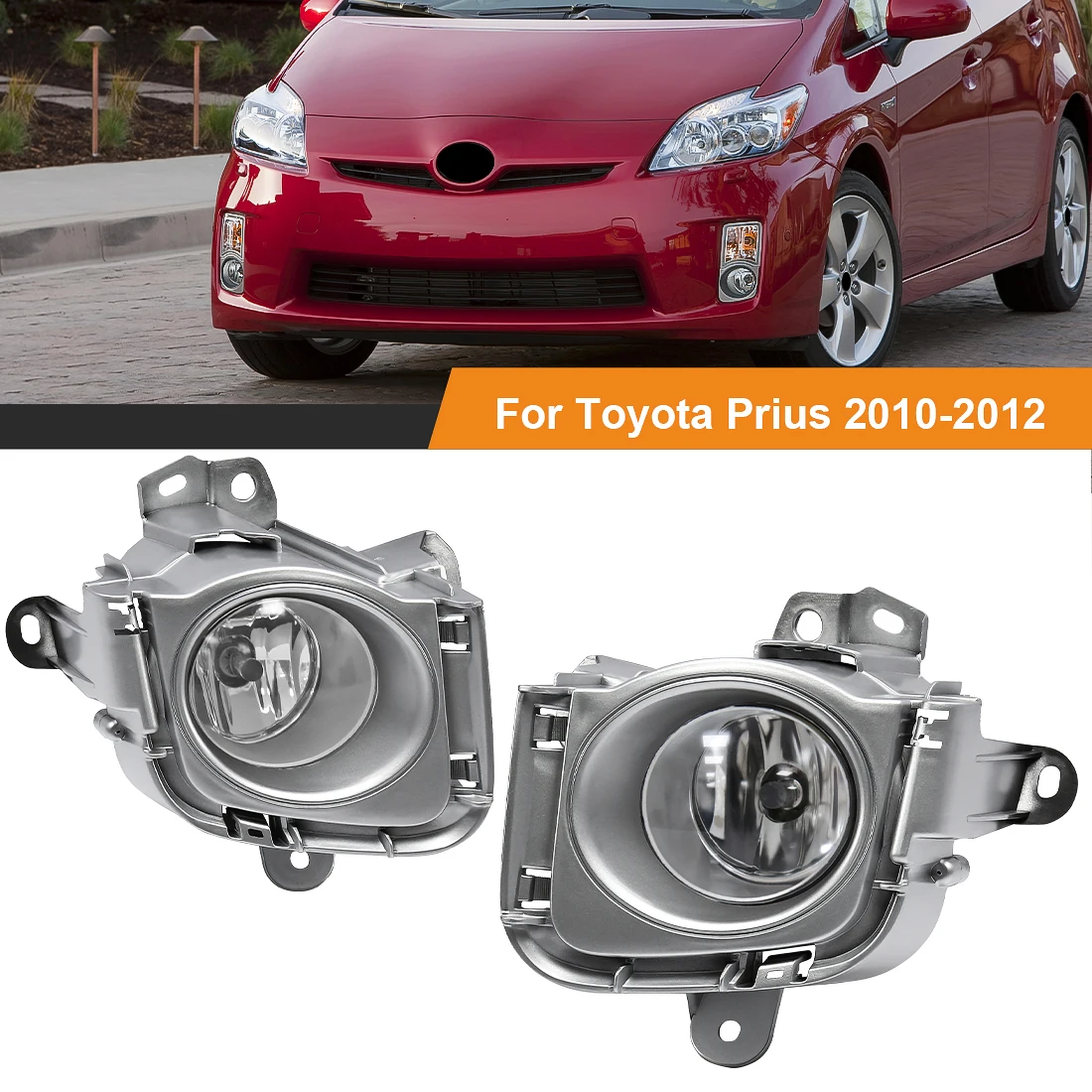 For-Toyota-Prius-2010-2011-2012-Fog-Lamps-Front-Bumper-Headlight ...
