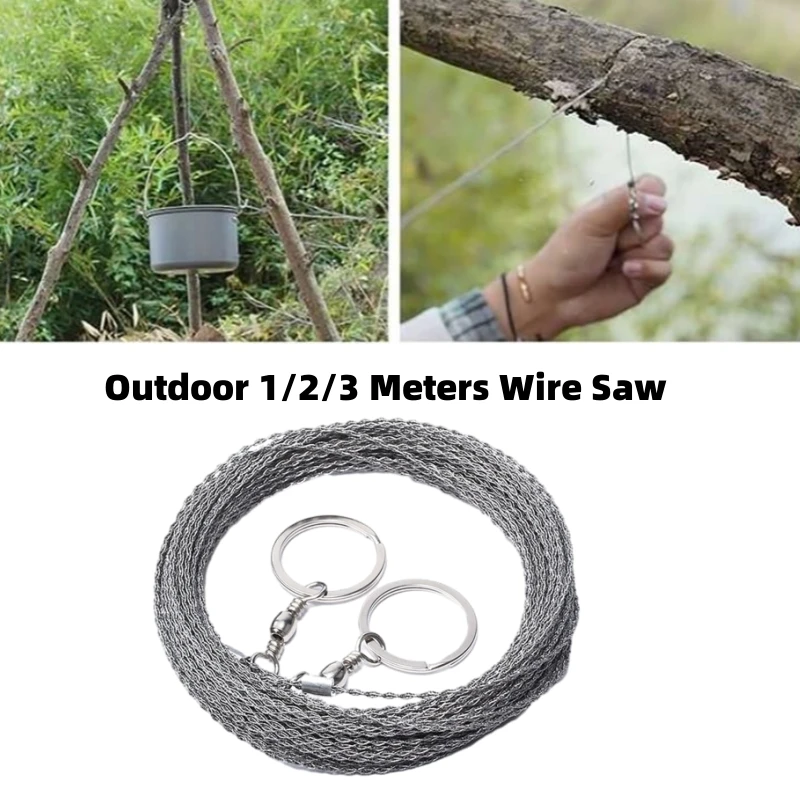 Portable-Stainless-Steel-Wire-Saw-With-Finger-Handle-Outdoor-Camping ...