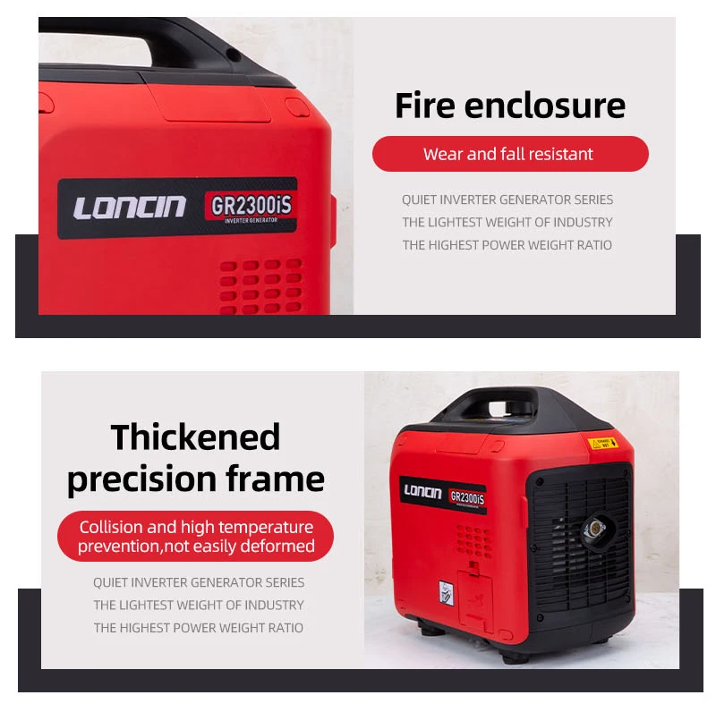 LONCIN GR2300IS 230V Gasoline Generator Quiet Frequency Conversion 2 ...