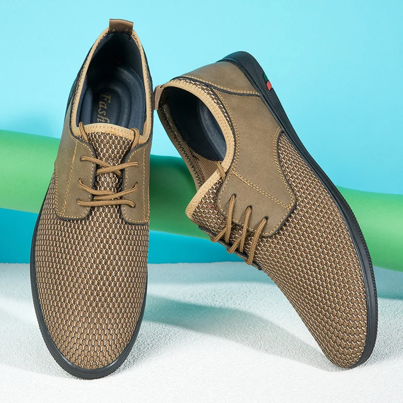 Chaussures d'été confortables à enfiler pour hommes, sandales d ...