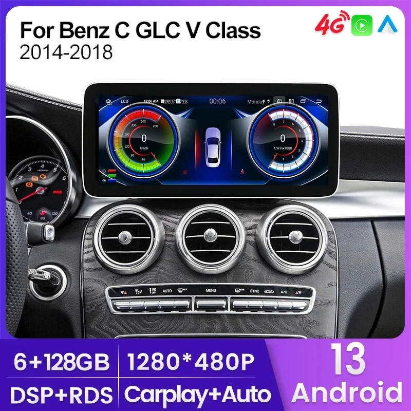 Android-Multimedia-Stereo-for-Mercedes-Benz-V-W447-GLC-X253-C-Class ...
