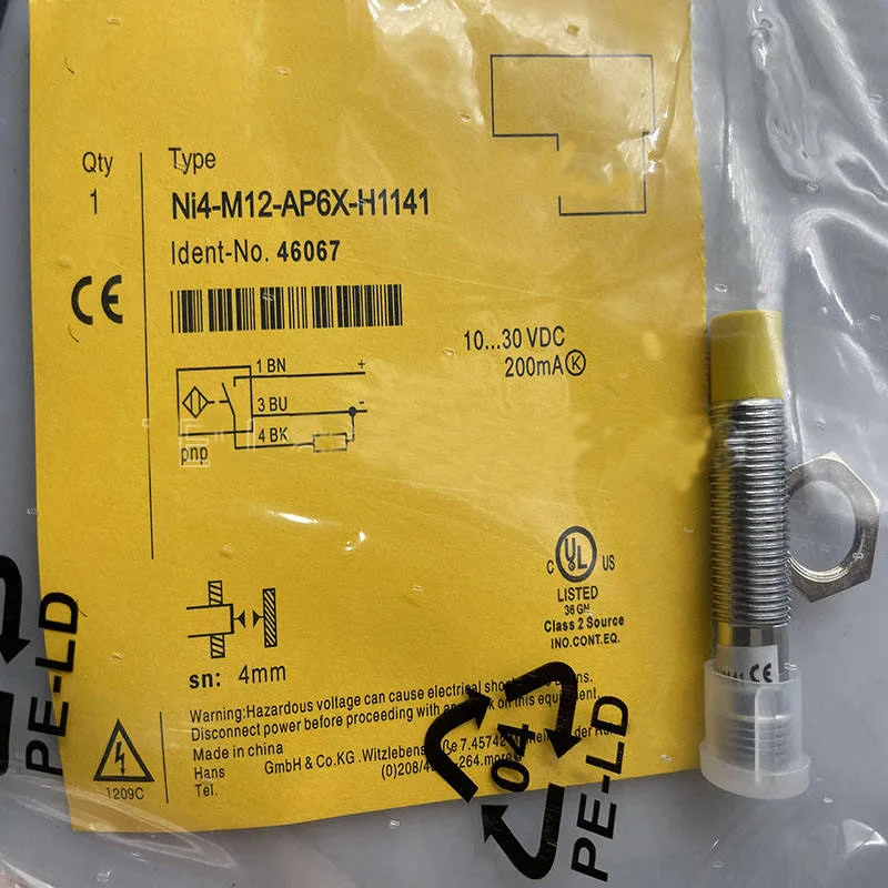 New NI4-M12-AN6X-H1141 NI4-M12-AP6X-H1141 Proximity Switch Sensor