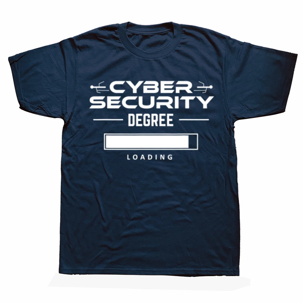 Cyber-Security-Degree-Loading-Computer-Programmer-Hacker-Casual-Family-Tops-T-Shirt-All-Cotton ...