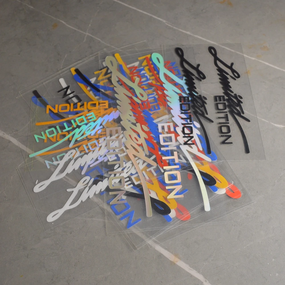 2Pcs-Limited-Edition-Stickers-Car-Motorcycle-Refit-Reflective-Decals ...