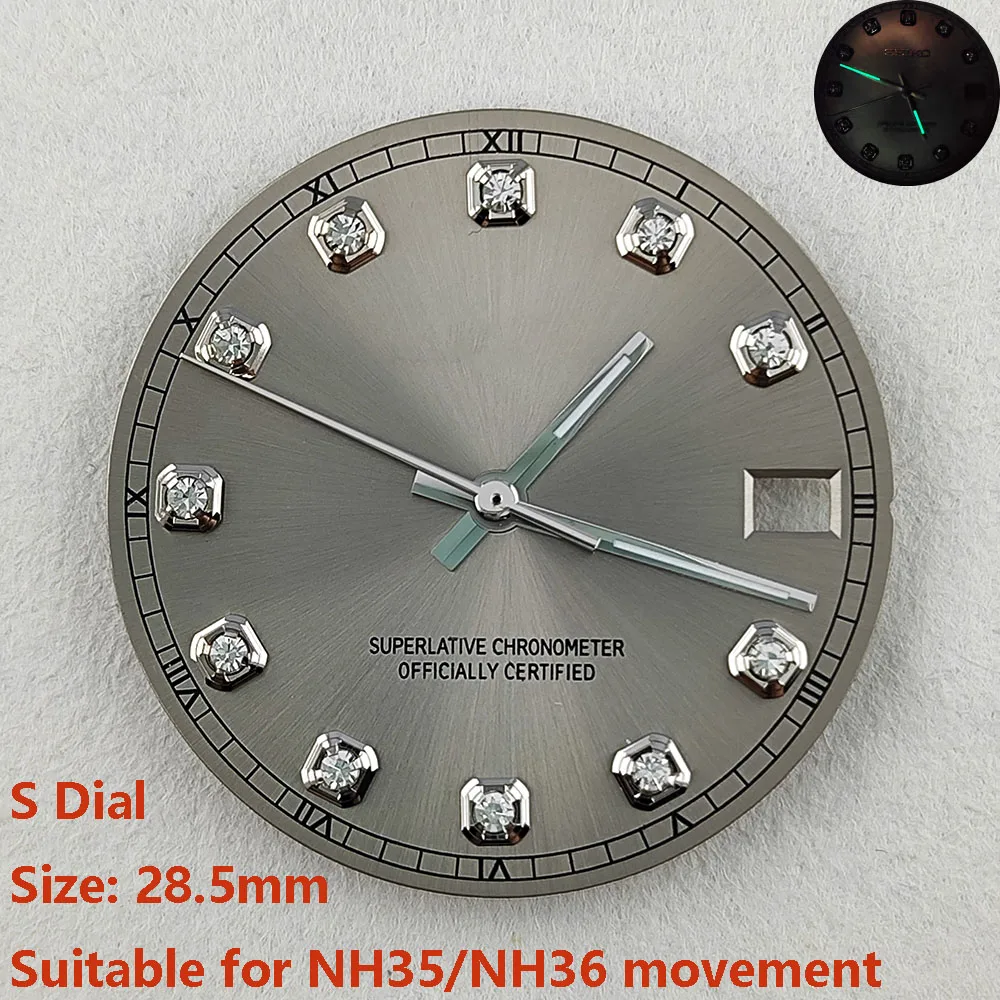 High-Quality-28-5mm-NH35-dial-S-dial-dial-watch-hands-suitable-for-NH35 ...
