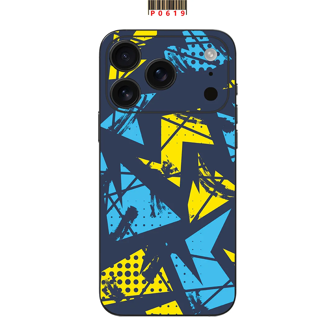 OscarSkinZ Wrap For iPhone17 16 Pro Max Sticker 15 14 Plus Back Film 13 ...