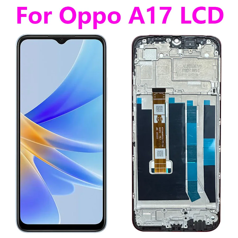 6-56-Original-For-Oppo-A17-CPH2477-LCD-Display-Touch-Panel-Digitizer ...