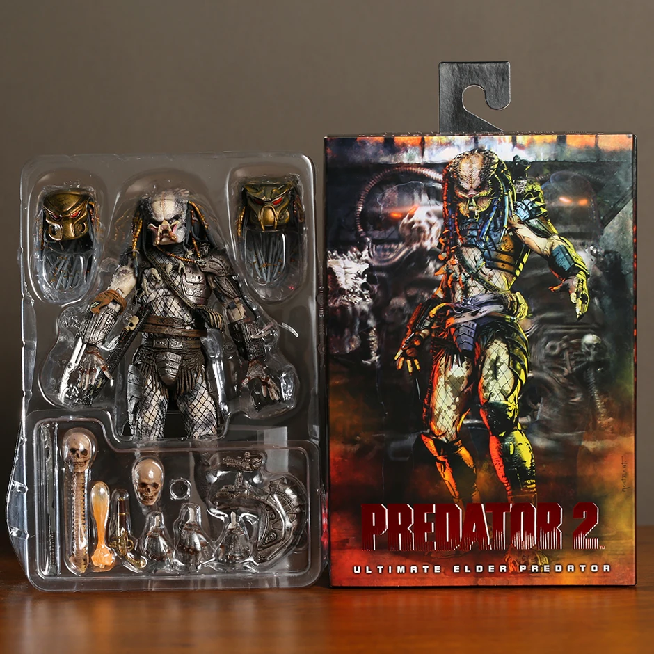 NECA-Predator-2-1990-Movie-Ultimate-Elder-Predator-Action-Figure-Model-Toy-For-Collectible ...