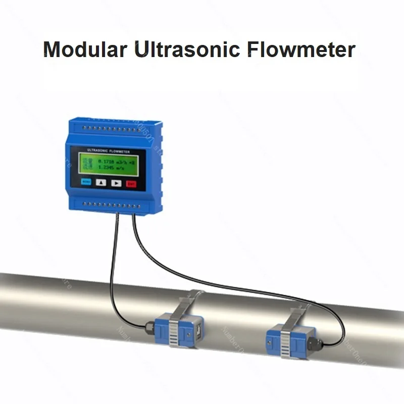 TUF-2000M-Digital-Modular-Ultrasonic-Flowmeter-TS-2-TM-1-TL-1 ...