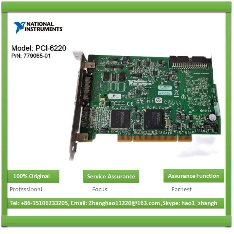NI PCI 6220 Multi function DAQ Data acquisition card 779065 01| | - AliExpress