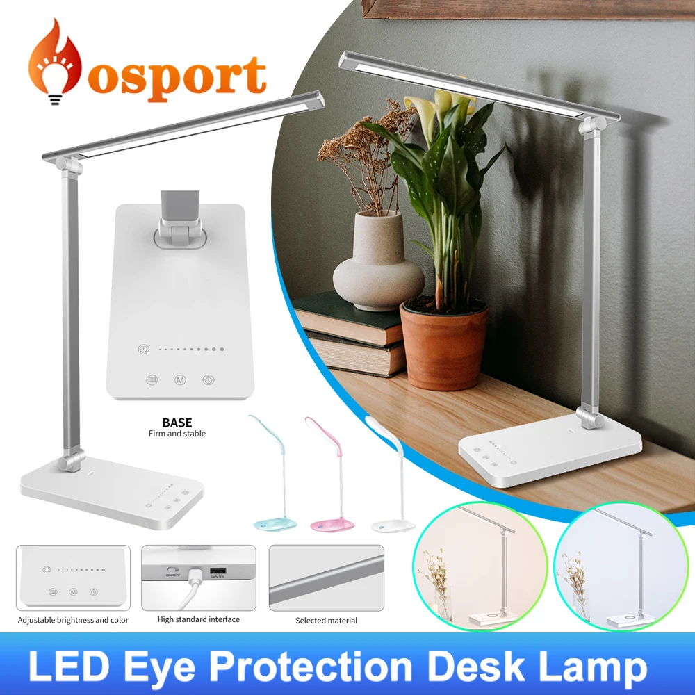 LED-Desk-Lamp-Eye-Protection-2000mAh-USB-Bedside-Night-Light-with ...