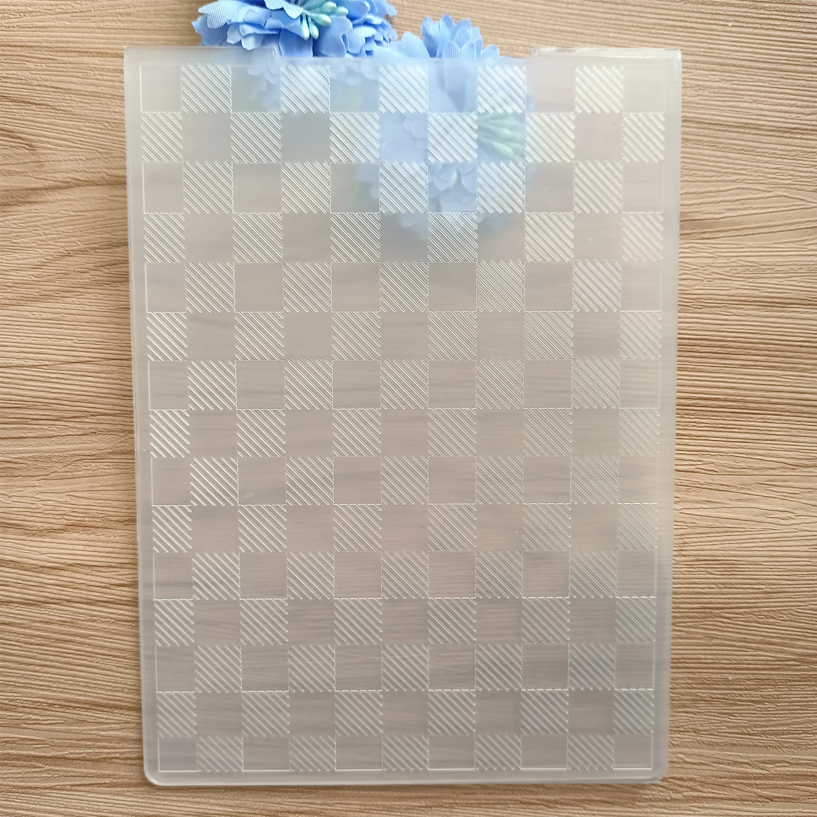 Checkered-Embossing-Folder-For-Scrapbooking-DIY-Photo-Album-Card-Making ...