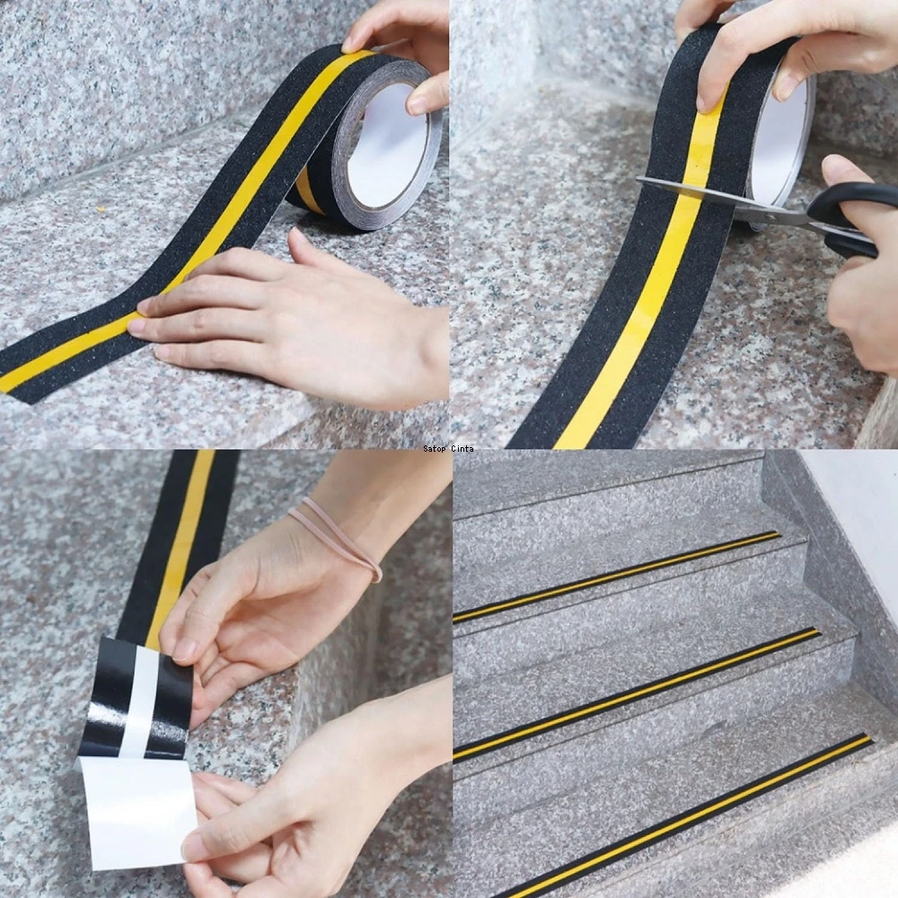Traction Boards Anti Slip Traction Tape With Glow In Dark Green Stripe ...