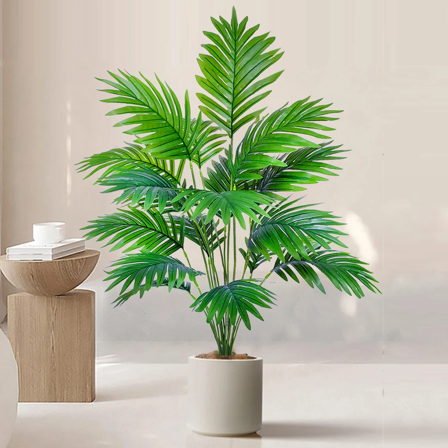 68-120cm-47-2in-Artificial-Palm-Tree-Tropical-Fake-Plant-Green-Plastic ...