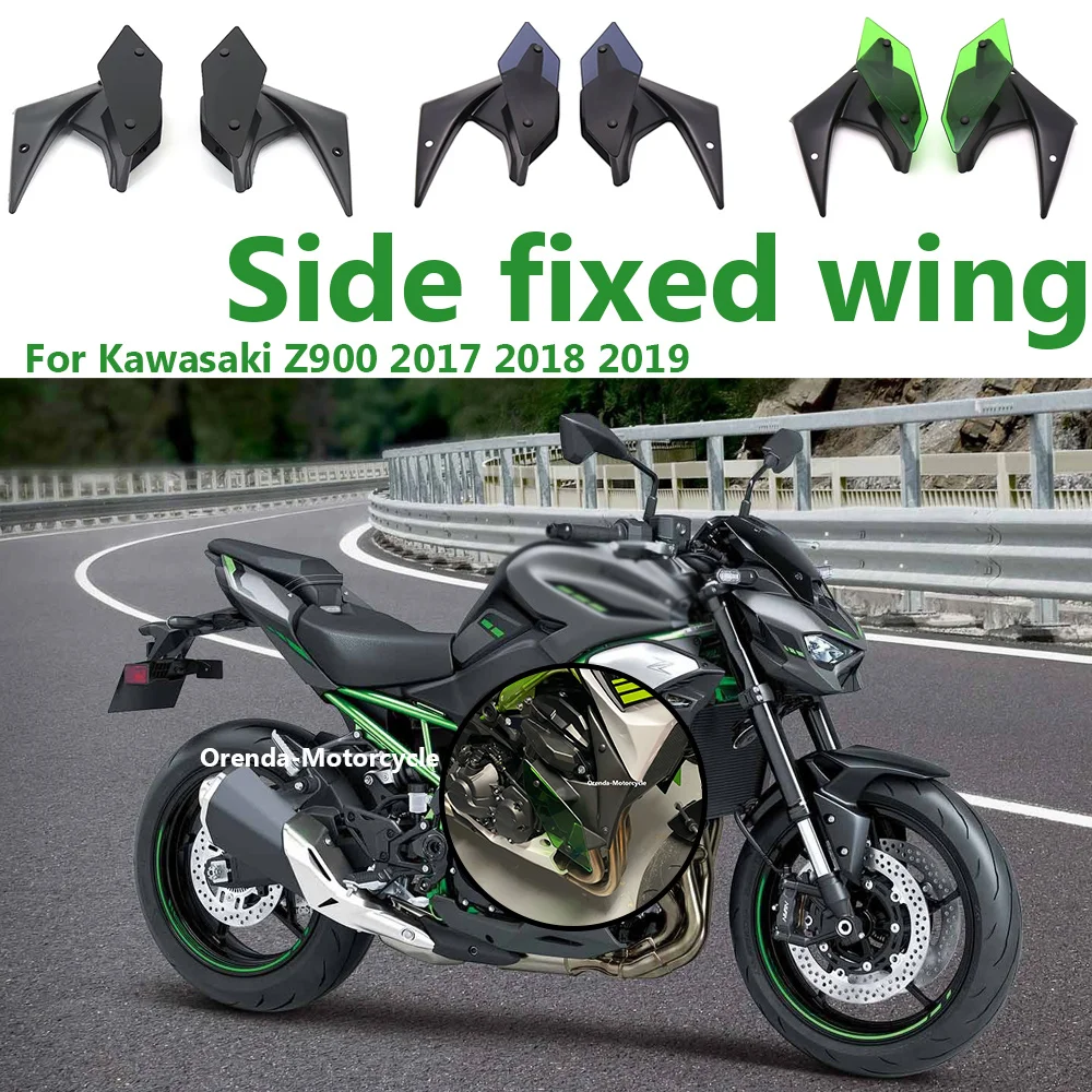2019 For Kawasaki Z 900 Z900 2017 2018 Parts Side Downforce Naked ...