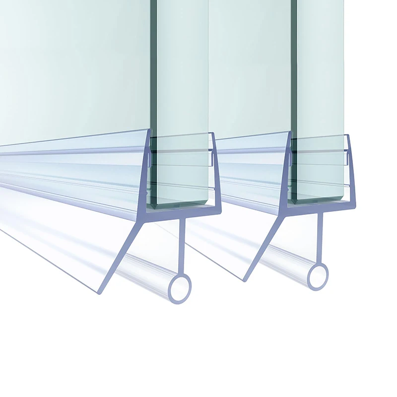 Shower Screen Seal Strip 6/8/10mm Bathroom Door Bottom Weatherstrip ...