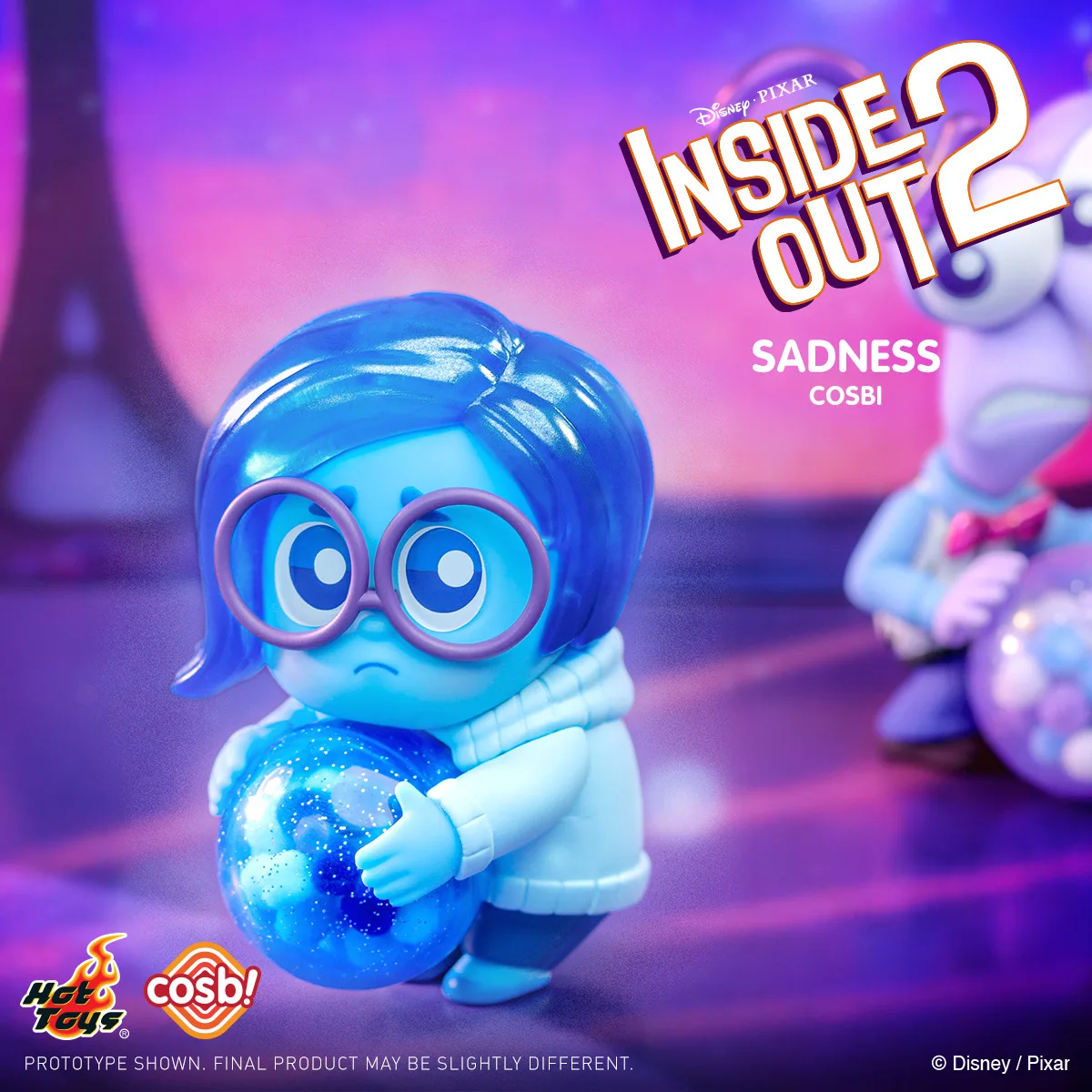 2024 Hottoys Cosbi Disney Pixar Inside Out 2 Figure Joy Sadness Anger ...